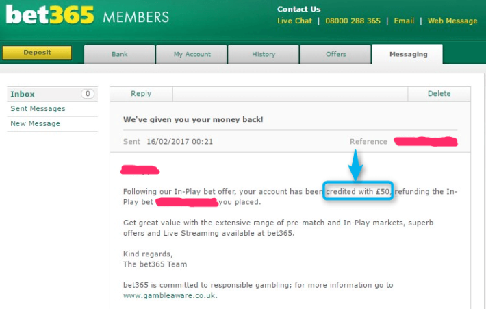 Step by Step Instruction on Bet365 In-Play Free Bet Guaranteed Profit ...